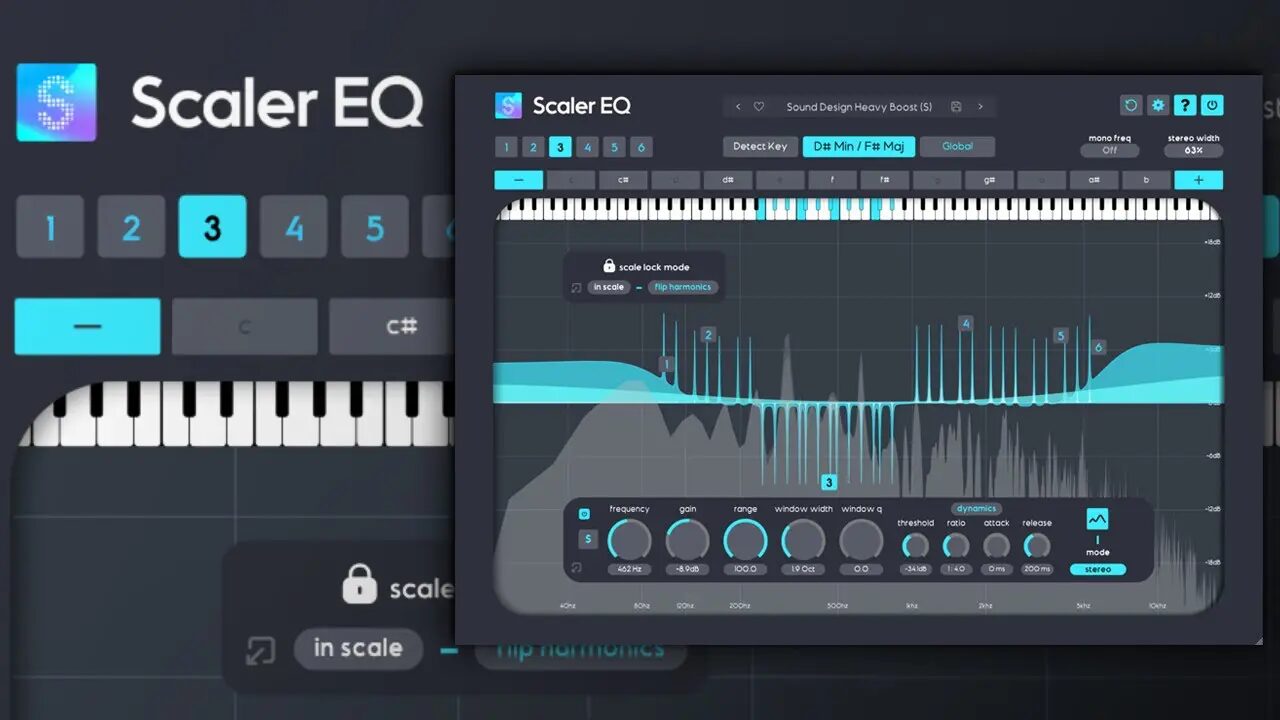 Scaler EQ 細緻調音打破平衡極致 | DAW Plugin Guide
